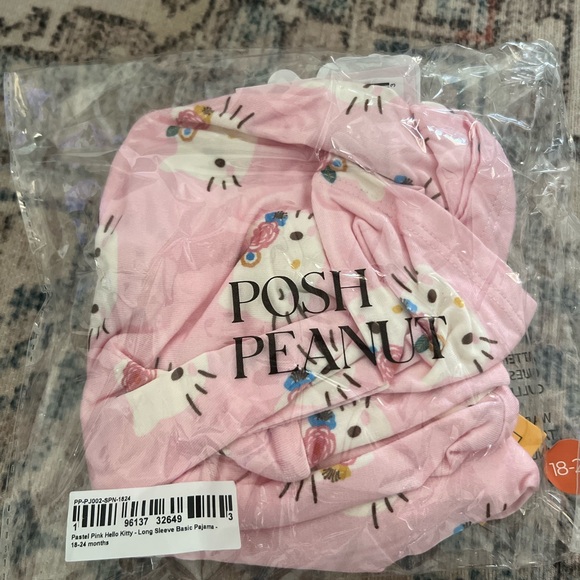 Posh Peanut | Pajamas | Posh Peanut Pastel Pink Hello Kitty Pajama ...